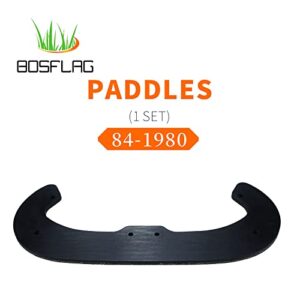 BOSFLAG 84-1980 Snow Blower Paddles Replaces Toro 84-1980, 75-9090, 80-0660 for Toro 38182 Paddles, Toro 38172 Paddles, 38183, 38173, 38170, 38171, 38175, 38176, 38177, 38178 CCR Powerlite Snowblowers