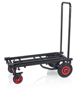 gator frameworks folding multi-utility cart with 30-52” extension & 500 lbs. load capacity (gfw-utl-cart52)