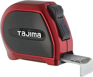 tajima ss-25bw 25 ft. x 1 in. standard steel sigma stop tape measure