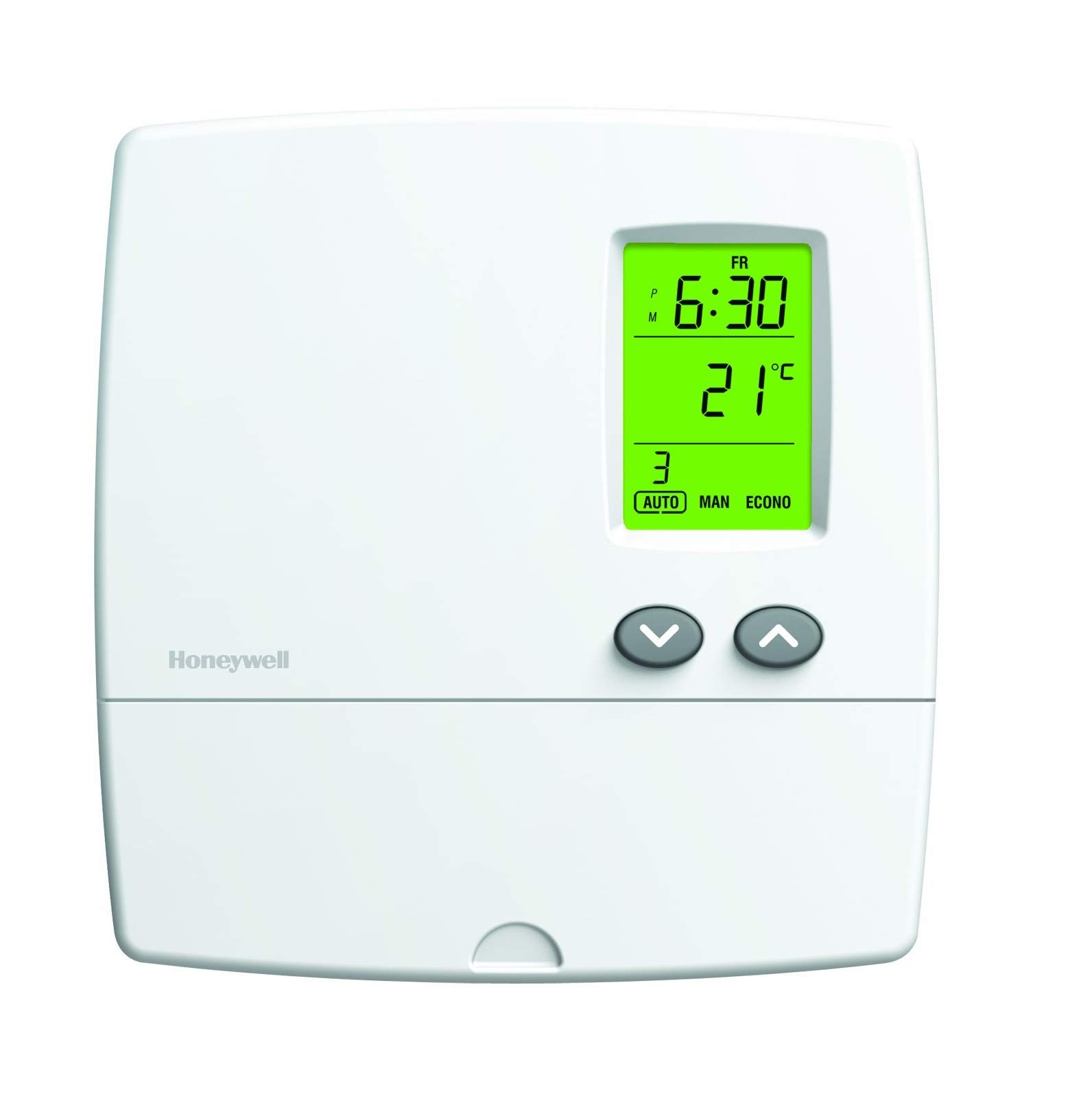 Honeywell Home YRLV4300A1014/E2 Programmable Electric Baseboard Heater Thermostat/Reads out in Celsius, Convertible to Fahrenheit with Menu