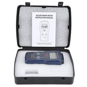 radiation testing, solar power meter sm206 digital solar power meter sun light radiation measuring testing instrument, 5.19x 2.55x 1.19inch