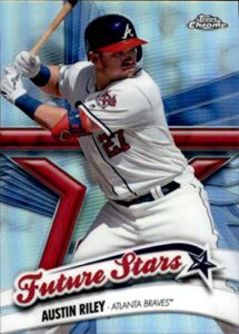 2020 topps chrome future stars refractors #fs-16 austin riley atlanta braves baseball card nm-mt