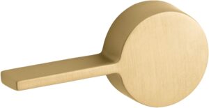 kohler 9466-l-2mb cimarron 9466-hand trip, vibrant brushed moderne brass