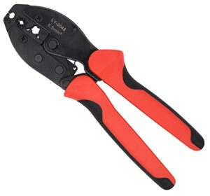 spark plug wire crimper,crimping pliers for spark plug stripping tool ly-2048 spark plug wire crimper-ratchet wire terminal crimper-wire crimping tool