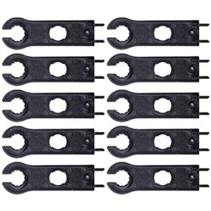 garneck pocket tools pocket tools 10pcs solar spanners wrench plastic solar panel connector disconnecting tool for solar panel cable connectors assembly universal tool universal tool