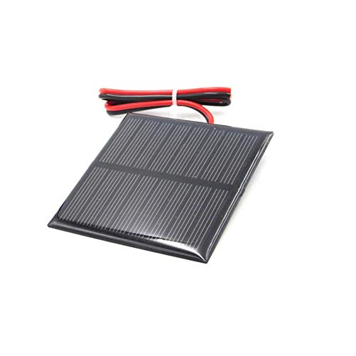 RANIT 70mm x 70mm 4V 160mA Poly Mini Solar Cell Panel Module with 30cm Cable DIY for Charger