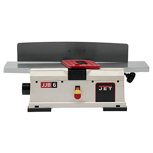 JET 6-Inch Benchtop Jointer, Helical Head, 1Ph 115V (JJ-6HHBT)