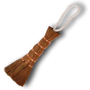 kakuri bonsai broom brush small 4.3" professional gentle small broom, japanese bonsai tool