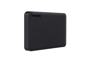 toshiba canvio advance 4tb portable external hard drive usb 3.0, black - hdtca40xk3ca