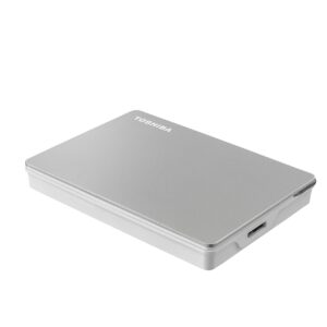 Toshiba Canvio Flex 1TB Portable External Hard Drive USB-C USB 3.0, Silver for PC, Mac, & Tablet - HDTX110XSCAA