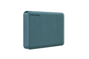 toshiba canvio advance 4tb portable external hard drive usb 3.0, green - hdtca40xg3ca