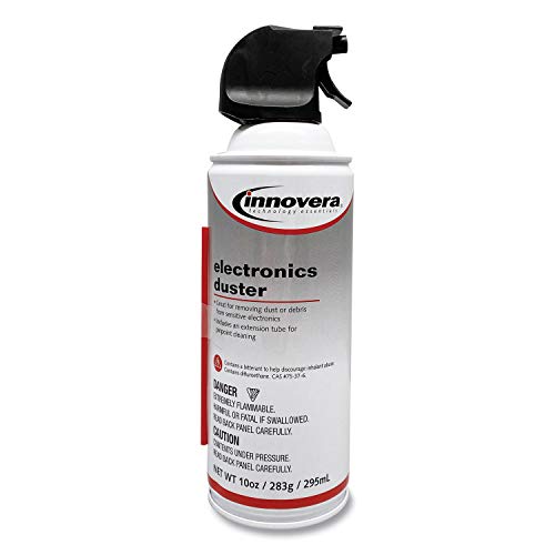 Innovera 10010 Compressed Air Duster Cleaner, 10 Oz Can