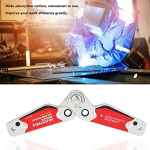 Adjustable Welding Magnet, 20°~200° Adjustable Angles Magnetic Welding Holder for Welder,Other welding equipment and accessories