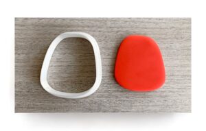 pebble 5 cookie cutter fondant cutter