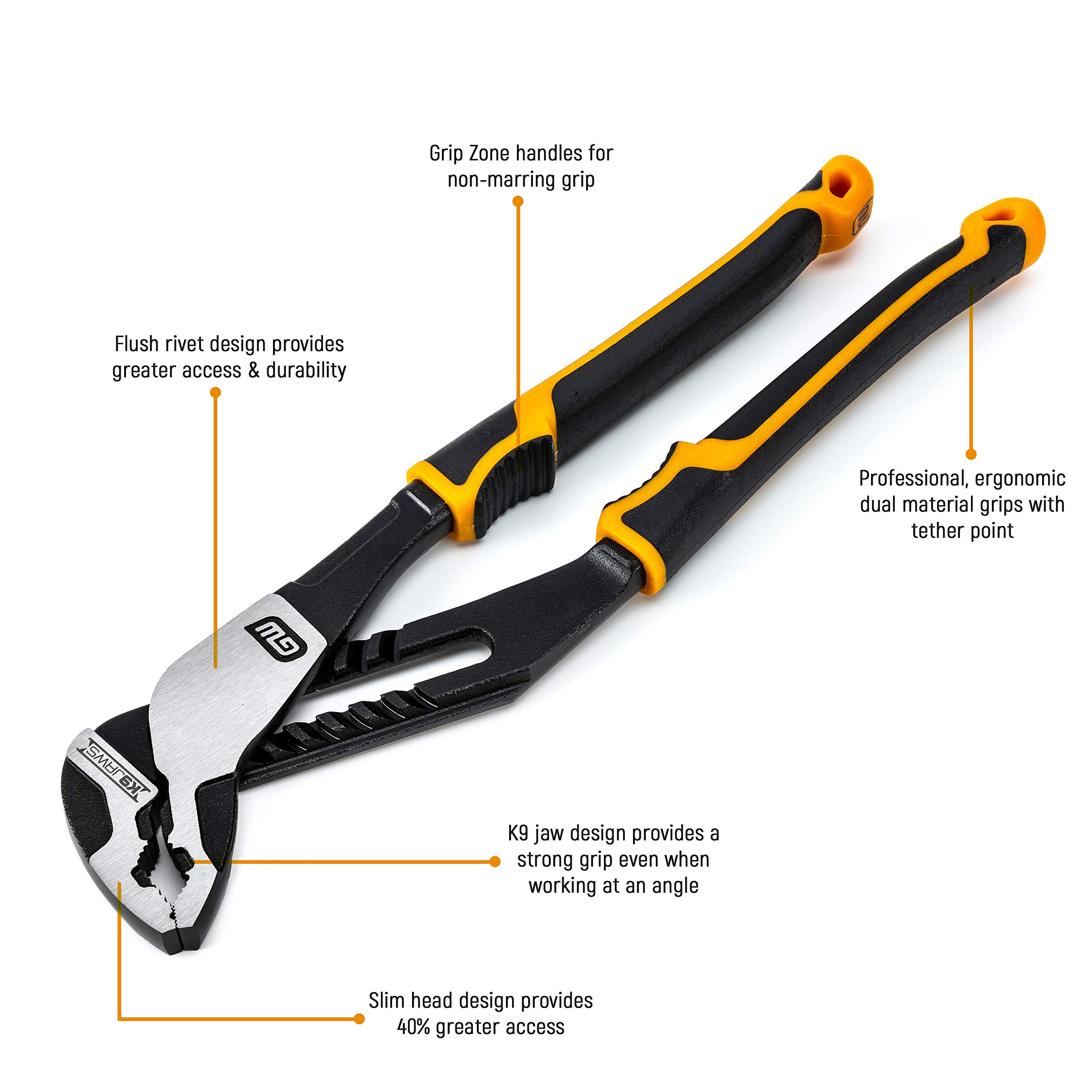 GEARWRENCH 6 Pc. Pitbull Dual Material Mixed Plier Set - 82204C