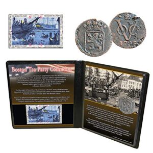 boston tea party coin and stamp collection