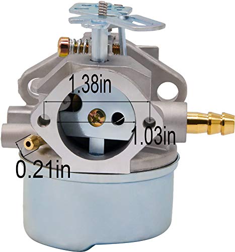 640052 Carburetor for Tecumseh 640054 640349 640058 640058A HMSK80 Carburetor, HMSK90 8hp 9hp 10hp LH318SA LH358SA Snow Blower Generator Chipper Shredder Oregon 50-659 STENS 520-926 640052 Carburetor