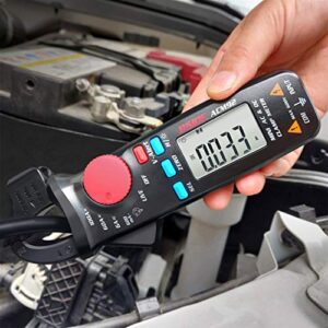 acm92 mini clamp meter ac dc current 100 amp auto range digital multimeter frequency tester non-contact voltage detection