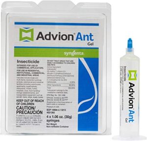 syngenta 53204 advion 4 x 30g ant gel, white