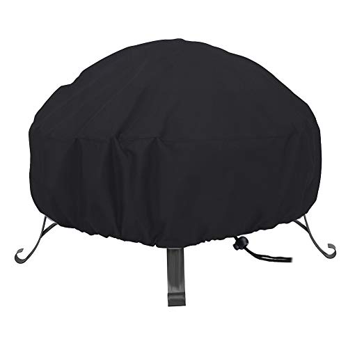 CREATOR Outdoor 36 Inch Round Fire Pit Cover Heavy Duty Round Patio Fire Bowl Cover Firepit Cover