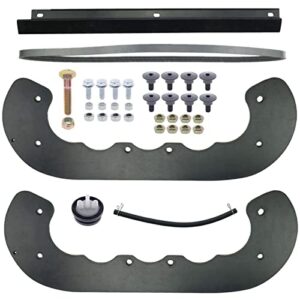 cnfaner 99-9313 snowblower paddles, 55-8760 scraper, 95-6151 belt for toro ccr2000 ccr2450 ccr2400 ccr2500 ccr3000 ccr3650 ccr3675 snow thrower with hardware kit