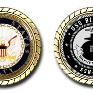 USS Billfish SSN-676 US Navy Submarine Challenge Coin - Officially Licensed