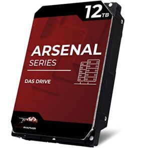 water panther wp arsenal 12tb sata 7200rpm 3.5-inch das hard drive (renewed)