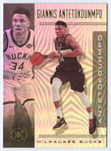 2019-20 panini illusions #26 giannis antetokounmpo milwaukee bucks nba basketball trading card