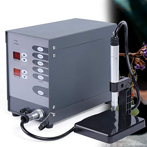 LOYALHEARTDY Automatic CNC Spot Welder Professional Welding Machine Pulse Argon Arc Welder Kit DIY Welding Tool for DIY Jewelry Repair Gold and Hardware Workpiece Welding