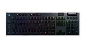 logitech g915 wireless mechanical gaming keyboard -tactile, black (renewed)