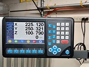 3 Axis Digital Readout DRO LCD Display RPM Muti-Function for Linear Scale Magnetic Scale Rotary Encoder Lathe Milling Drill Bording Machine (3 Axis with RPM)