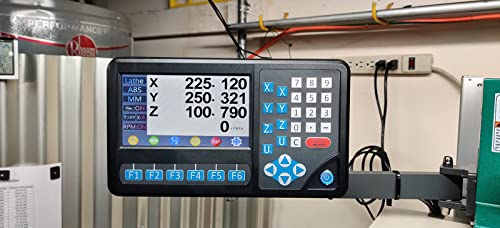 3 Axis Digital Readout DRO LCD Display RPM Muti-Function for Linear Scale Magnetic Scale Rotary Encoder Lathe Milling Drill Bording Machine (3 Axis with RPM)