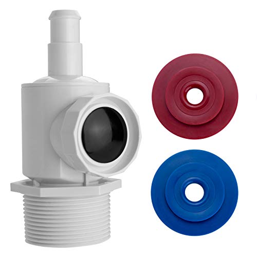 Wall Fitting Connector for Polaris Cleaner-Pressure Relief Valve Quick Connect Assembly Wall Fitting Fit with Polaris Zodiac 180 280 380 Pool Vacuum Sweep, Polaris Pool Sweep Hose Connector#9-100-9001