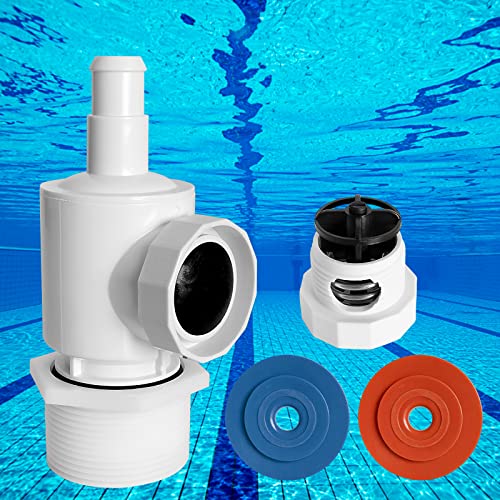 Wall Fitting Connector for Polaris Cleaner-Pressure Relief Valve Quick Connect Assembly Wall Fitting Fit with Polaris Zodiac 180 280 380 Pool Vacuum Sweep, Polaris Pool Sweep Hose Connector#9-100-9001