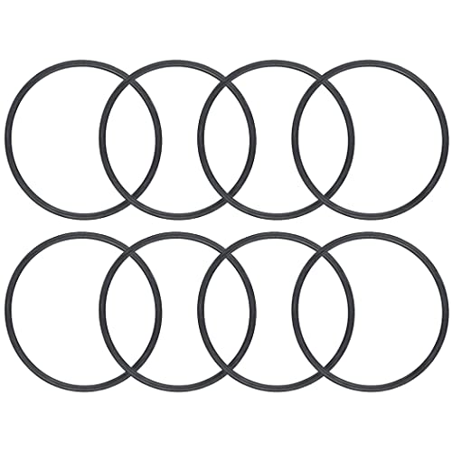 (8-Pack) Salt Cell O-Ring Compatible with Hayward GLX-Cell-Union Buna-N for Turbo Cell Salt Chlorination Cell Union - Aftermarket T-Cell Union O-Rings