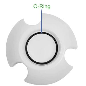 (8-Pack) Salt Cell O-Ring Compatible with Hayward GLX-Cell-Union Buna-N for Turbo Cell Salt Chlorination Cell Union - Aftermarket T-Cell Union O-Rings