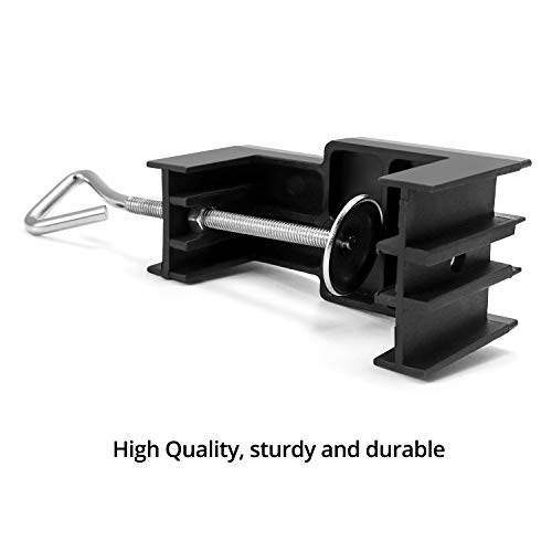 QWORK Rotary Tool Round Grinder Telescopic Hanging Stand Holder with Table Clamp, Flex Shaft Hanger Stand Tool for Household Instustrial Outdoor