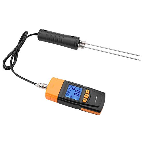 Multfunctional Dampness Meter GM620 Water Detector Adjustable Wood Moisture Tester for Wood Bamboo Cotton Paper