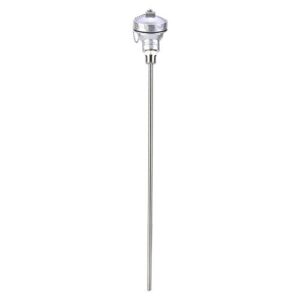 1/2" npt thread thermocouple terminal head rtd pt100 stainless steel temperature sensor probe (400mm)