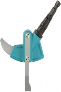 gardena 03607-20 combisystem 2-in-1 joint scraper, one size, black, turquoise, silver, metallic