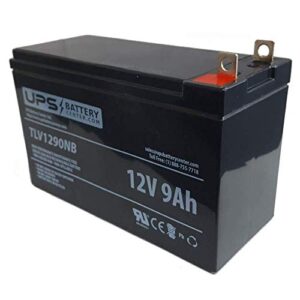 replacement battery 12v 9ah for generac 10,000 watt gasoline electric portable generator xp10000e by upsbatterycenter®