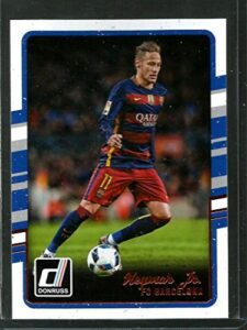 2016 donruss #31 neymar jr. fc barcelona soccer card