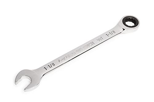 GEARWRENCH 1-1/8" 4 Degree Swing Arch 12 Point Ratcheting Combination Wrench - 86955