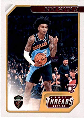 2019-20 Panini Chronicles Threads #99 Kevin Porter Jr. Cleveland Cavaliers RC Rookie NBA Basketball Trading Card