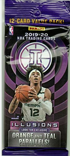 2020 Panini Illusions Basketball NBA Value Card Pack - Orange Teal Exclusive