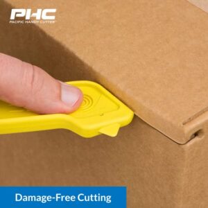 Pacific Handy Cutter EBC2 Dual Head Concealed Safety Cutter, Safe and Efficient Cutting for Shrink Wrap, Film, Cardboard, Tape, Plastic Straps, and much more