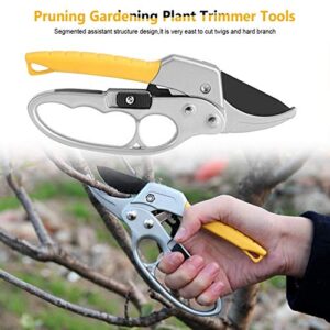 GYDXJGJ Garden Pruning Shears High Carbon Steel Gardening Plant Scissor Cutter Branch Pruner Trimmer Hand Tools