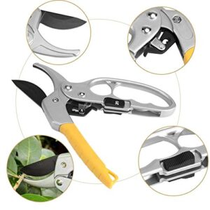 GYDXJGJ Garden Pruning Shears High Carbon Steel Gardening Plant Scissor Cutter Branch Pruner Trimmer Hand Tools