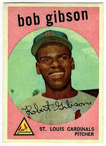 BOB GIBSON 1960 Topps Baseball Rookie RC Reprint Card St. Louis Cardinals - Baseball Card