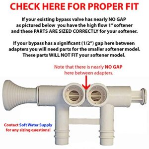 Kit - 7271204 Adapter with O-ring and Silicone Lube - For Water Softeners